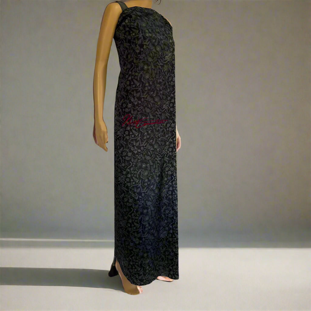 Black Flower Doodle Jaiñsem – Khasi Connection