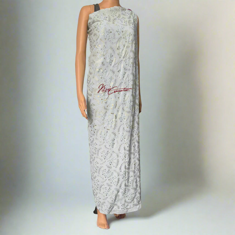 Gold Sequences Baby Blue Jaiñsem – Khasi Connection